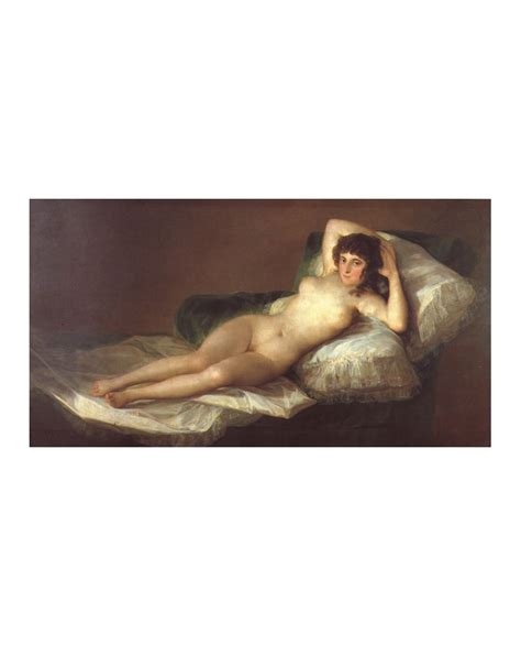 Goya La Maja Desnuda El Prado Reproduccion Duquesa De Alba Pintura