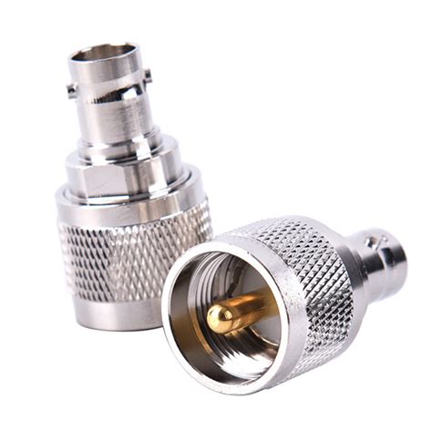 Pl259 UHF Male Plug To Bnc Socket Female Coaxial RF Antenna Connector