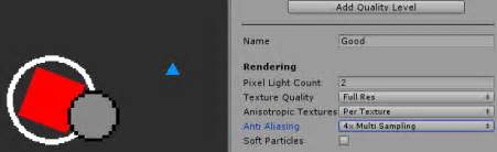 Sprites Why Is Anti Aliasing Not Being Applied To My D Objects In