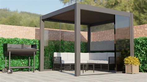 Remanso Luxury Aluminium Pergola 3m X 3m Alfresco Life Hot Tubs