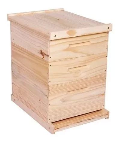 Caixa De Abelha Padrão Langstroth Pinus 2 Melgueiras Parcelamento
