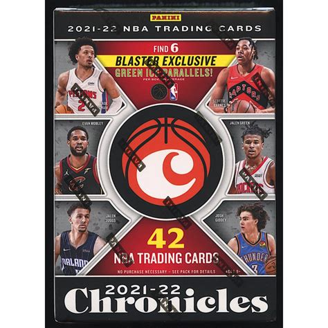 2021 22 Panini Chronicles NBA Blaster Box Fanatics Exclusive