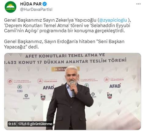 Zekeriya Yapıcıoğlu ndan dikkat çeken seni başkan yapacağız çıkışı