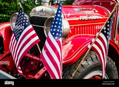 Stutz Fire Truck Woodstock Fair Woodstock Connecticut Usa Stock Photo