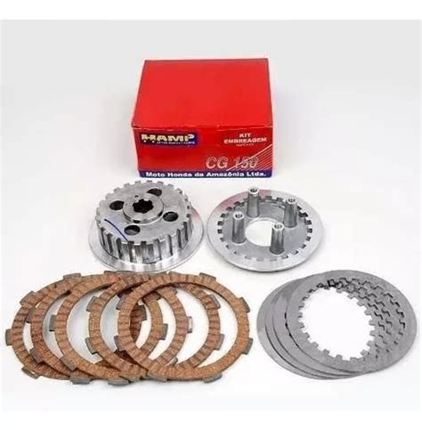 Kit Embreagem Hamp Original Honda Tita Fan E Bros Frete Gr Tis