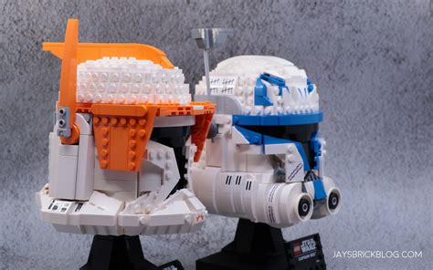 Review LEGO 75349 Captain Rex And 75350 Clone Commander Cody Helmets
