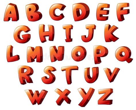 Letras Del Alfabeto En Colores Azules Ilustración del Vector