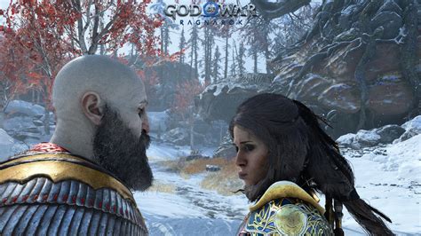 Kratos And Freya Kissing R GodofWar