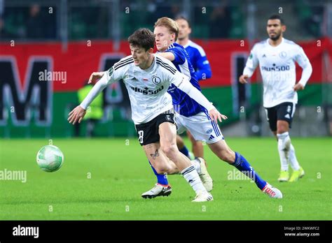 22 02 2024 Warszawa Pilka Nozna Liga Konferencji Europy 2023 2024 Legia