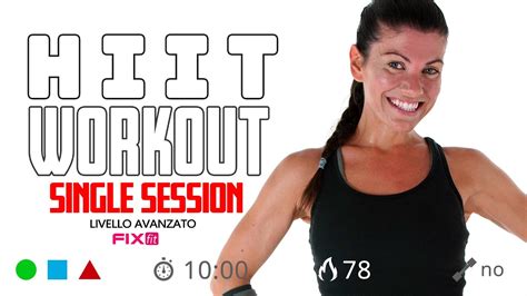 Esercizi Brucia Grassi Ad Alta Intensit Hiit Breve E Intenso Youtube