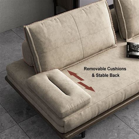 Free Shipping On Mid Century Modern Pull Out Sofa Bed Khaki Wood