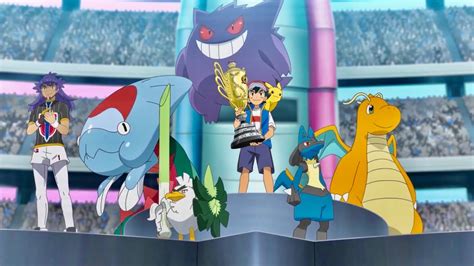 Pokémon Journeys Ash vs Leon Part 4 Finale Masters 8 Finals The