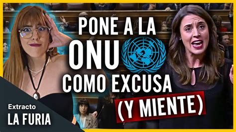 Irene Montero Acusa Al Pp De Promover La Cultura De La Vi Lac N Y Se