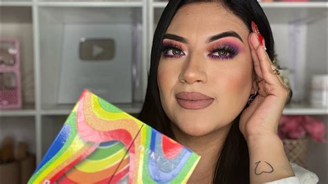 Maquillaje Con Nueva Paleta De Sombras Econ Mica Dukeza Youtube