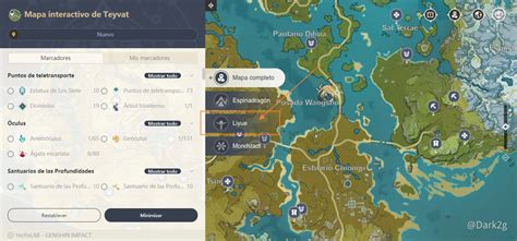 Mapa Interactivo OFICIAL De Genshin Impact Genshin Impact HoYoLAB