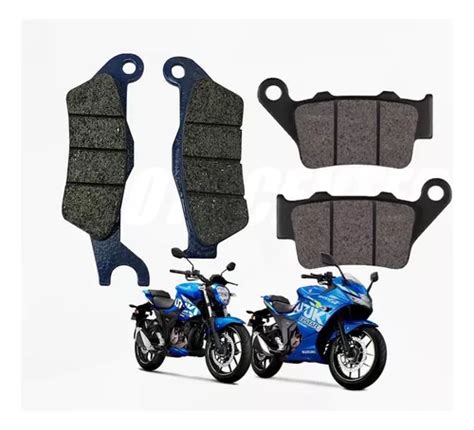 Balatas Freno Delantero Trasero Suzuki Gixxer Sf Naked Meses Sin