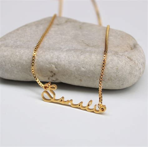 Custom Necklace Name Atelier Yuwa Ciao Jp