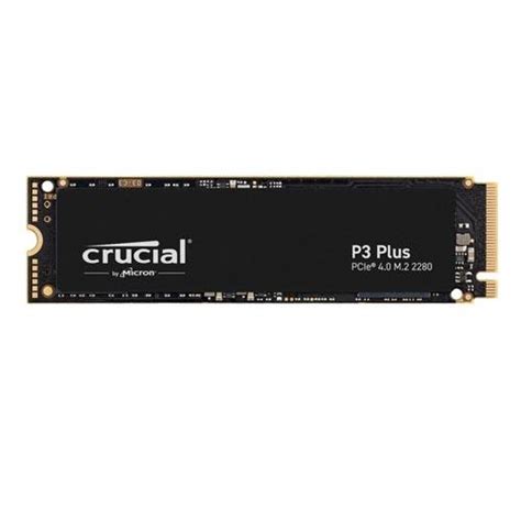 Buy Online Crucial P3 Plus 4TB PCIe M 2 NVMe Gen 4 SSD CT4000P3PSSD8 In