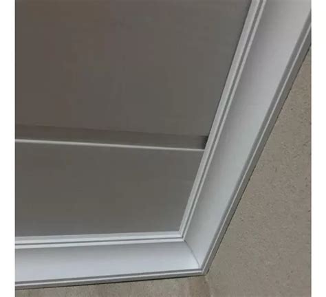 Perfil Borde F Cielorraso Revestimiento Machimbre Pvc Perfil Pvc