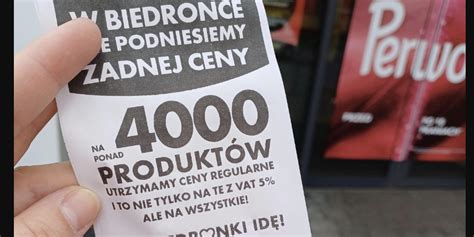 Sprawdziliśmy ceny w Biedronce po podwyżce VAT Sieć się teraz tłumaczy