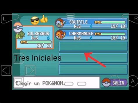 Cómo tener los tres Iniciales en Pokémon rojo Fuego y Verde Hoja