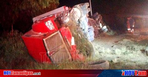 Hoy Tamaulipas Accidente En Tamaulipas Trailero Resulto Lesionado