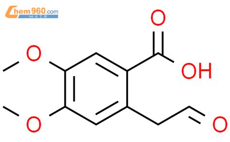 2107 74 6 Benzoic acid 4 5 dimethoxy 2 2 oxoethyl CAS号 2107 74 6
