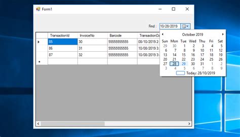 searching data based on date using vb and sql server 2018 sourcecodester