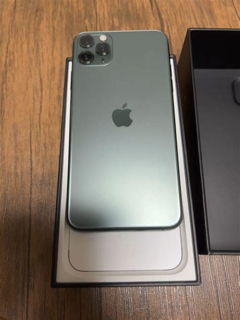 クリアランス本物 しんちゃん様専用iPhone 11 Pro Max512 GB ほっしぃ様専用 グリーンケースおまけ dgb
