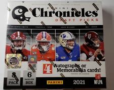 2023 Panini Chronicles Draft Picks Football Checklist Set Info Box
