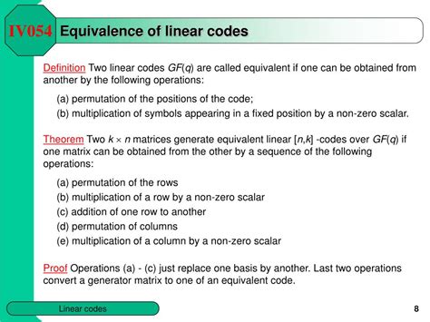 ppt chapter 2 linear codes powerpoint presentation free download id 5374270