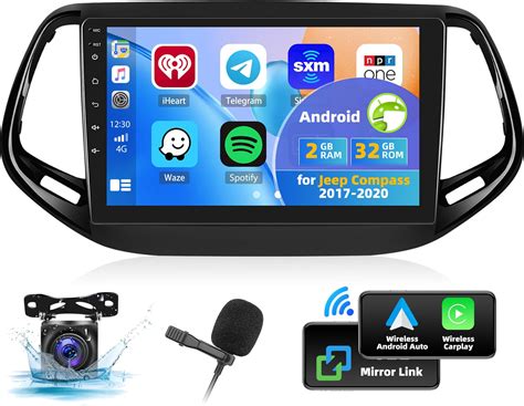 Amazon 2 32G Android 13 Car Stereo For Jeep Compass 2017 2020 With