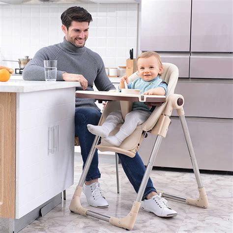 Cadeira de alimentação alta do bebê portátil crianças mesa dobrável