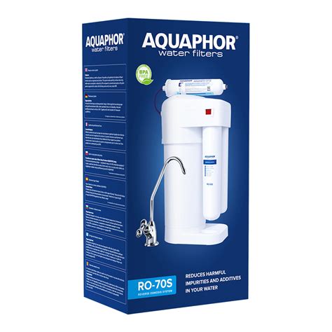 Mały filtr odwróconej osmozy RO 70S Aquaphor system kompaktowy