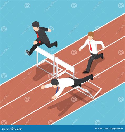 Carrera De Vallas Ilustraciones Stock Vectores Y Clipart 79