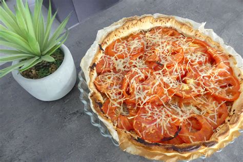 Une Tarte Tomate Et Moutarde La Tarte Tomate Moutarde