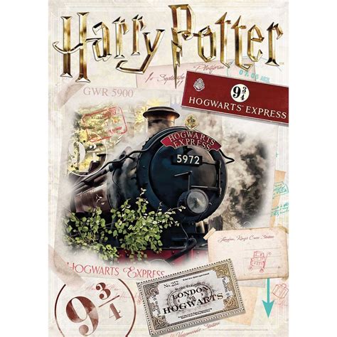 Harry Potter Hogwarts Express Ticket Puzzle Nerdom Greece