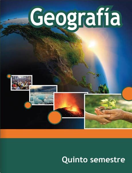 Geografía Quinto semestre Telebachillerato Libros Conaliteg