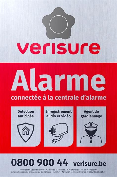 Alarme maison et télésurveillance Verisure