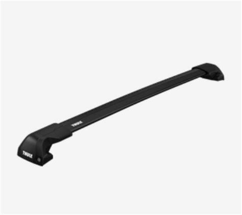 Mazda Cx Onwards Naked Roof Thule Wingbar Edge Black Roof Racks