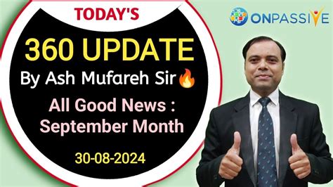 Today S 360 Webinar Update By Ash Sir Very Good News To All September
