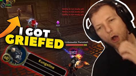 My Lvl60 Warrior Got GRIEFED On Classic Hardcore YouTube