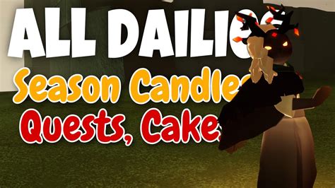 Season Candles Quests Cakes And Shard Info Golden Wasteland