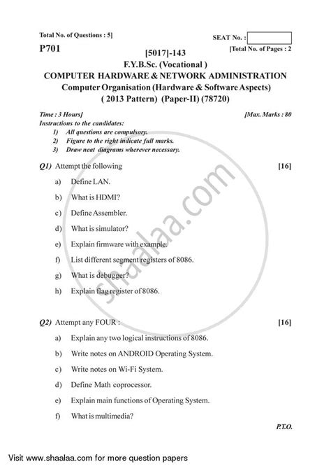 basic computer hardware and networking notes pdf