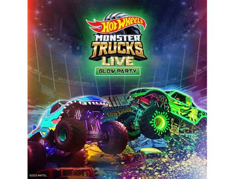 Hot Wheels Monster Trucks Live Glow Party US International Expansion