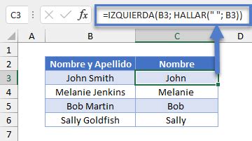 Separar Nombres Y Apellidos Excel Y Google Sheets Automate Excel