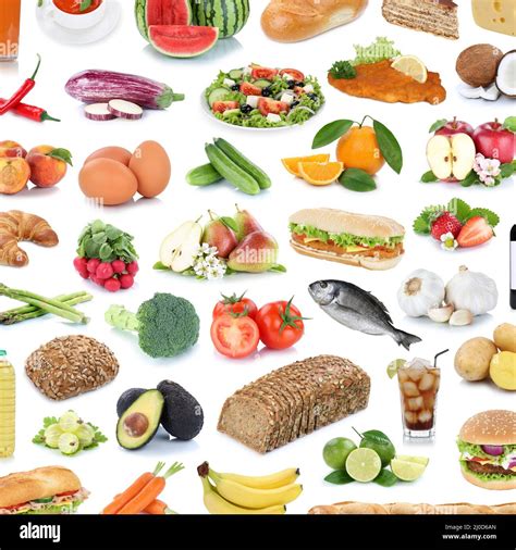 Colección de alimentos fondo frutas y verduras frutas alimentos