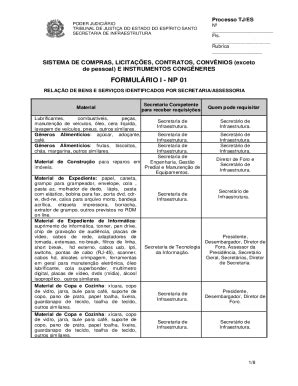 Fillable Online TRIBUNAL DE JUSTIA Poder Judicirio Do Estado Do