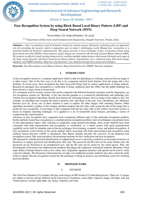 pdf face recognition system by using block based local binary pattern lbp and deep neural