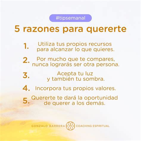 Gonzalo Barrera Salthad On Instagram Hoy Te Comparto 5 Razones Para
